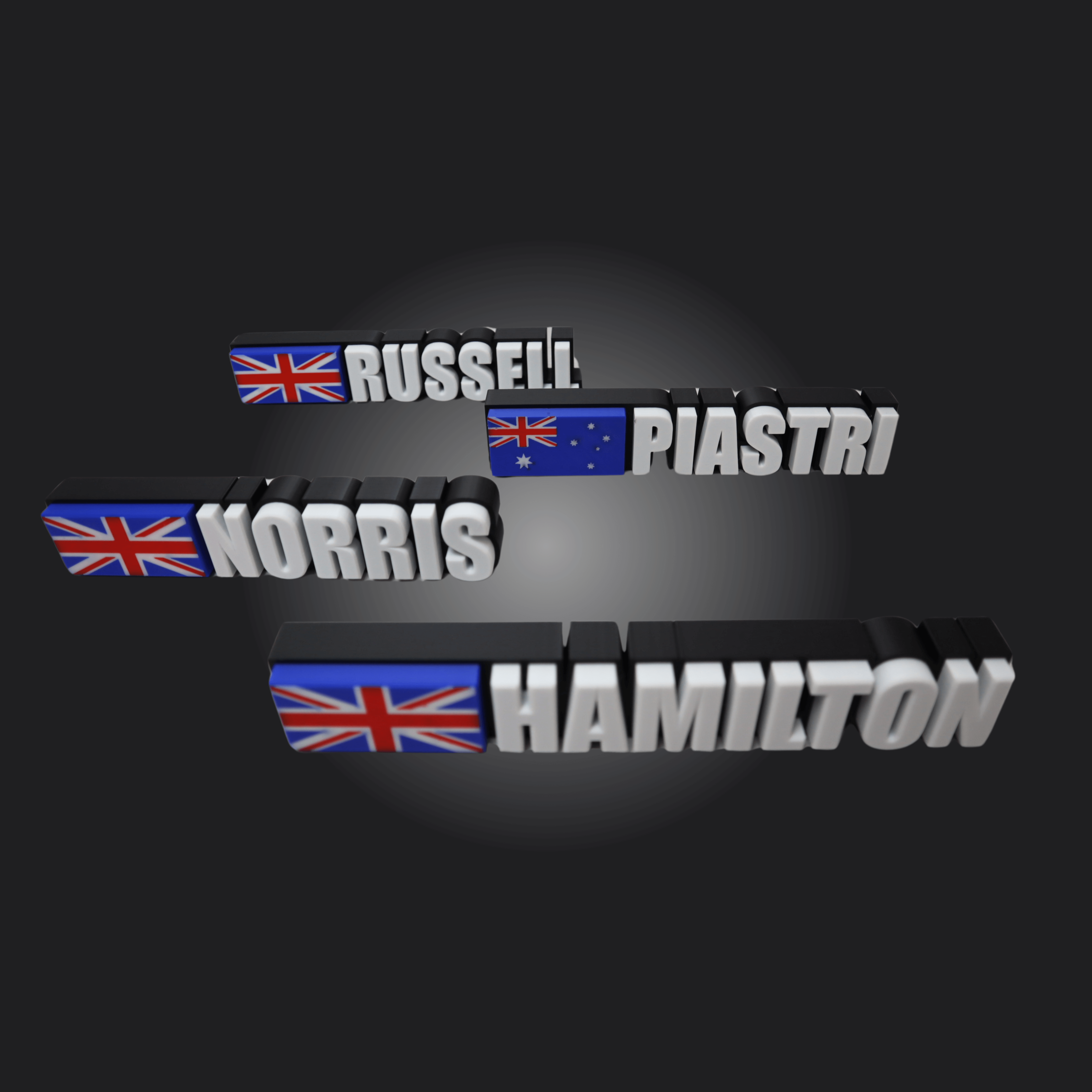 F1 Driver Name Plate – Custom Formula Sim Racing Tag – Sim Mods Hub